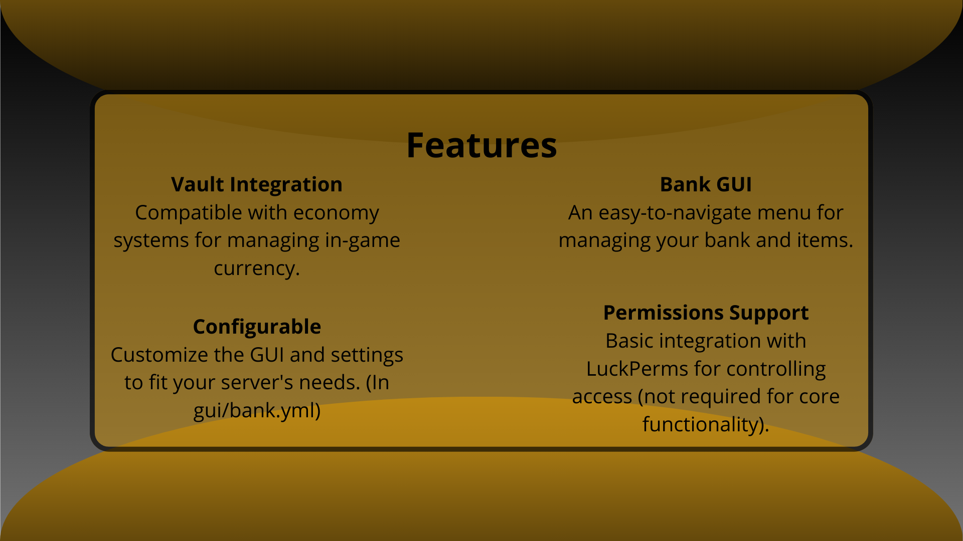 ! HTGBank - Bank GUI Plugin for Minecraft [BETA] | SpigotMC - High ...
