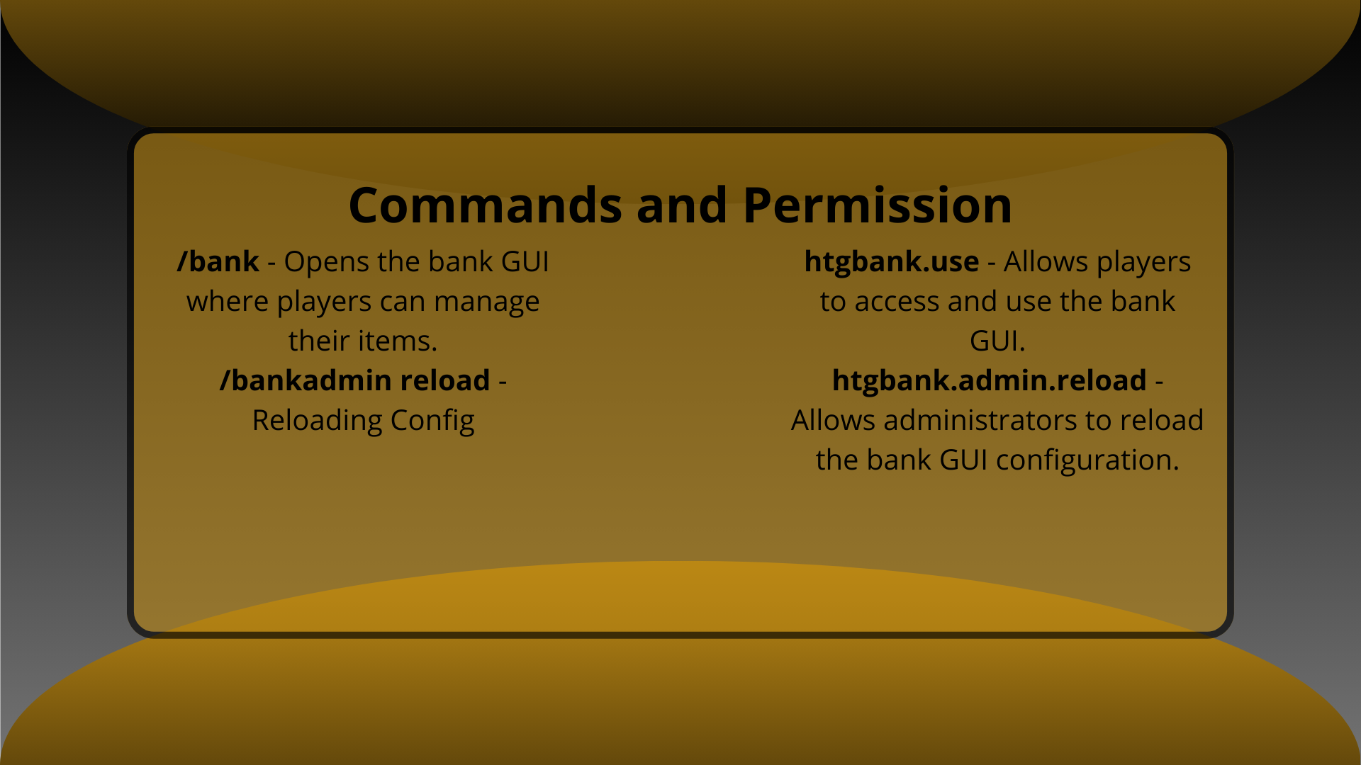 ! HTGBank - Bank GUI Plugin for Minecraft [BETA] | SpigotMC - High ...